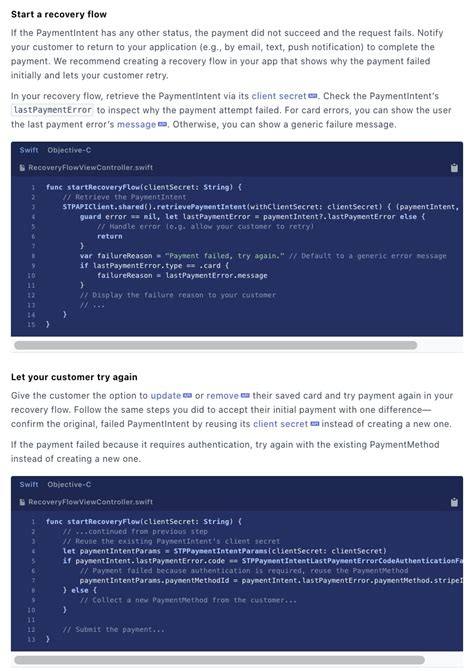 missing documentation in charge the saved card later · issue 62