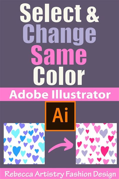 How To Select Objects Of Same Fill Color In Adobe Illustrator 3 Fast