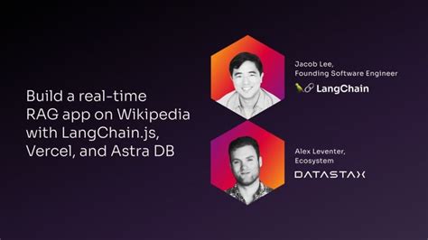 patrick mcfadin on linkedin wikichat build a real time rag app on