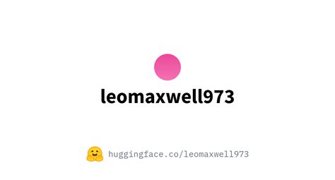 Leomaxwell973 Leon Maxwell