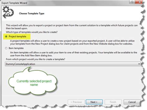 Project Template In Visual Studio Something More For Research