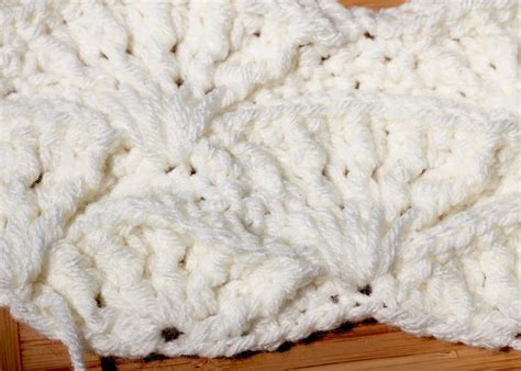 Grow Knead Pickle And Sew Textured Shell Stitch Crochet Tutorial