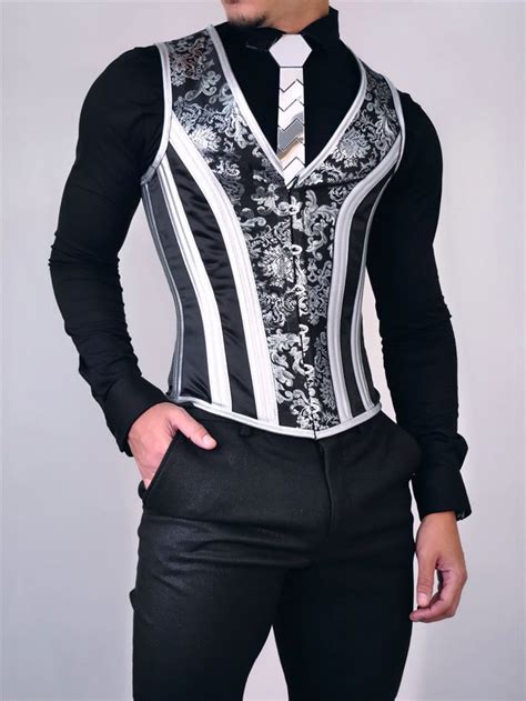 Pin By Midnight On Masculine Wl Corset Fashion Mens Outfits Fashion