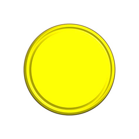 Yellow Circle Isolated 61987693 Png