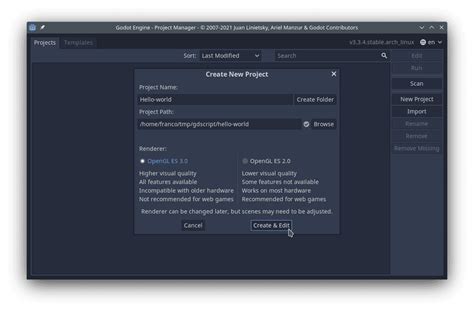 Development Environments Godot Gdscript Programming Setup · Franco Garcia