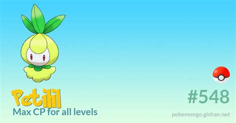 Petilil Evolution Chart Level