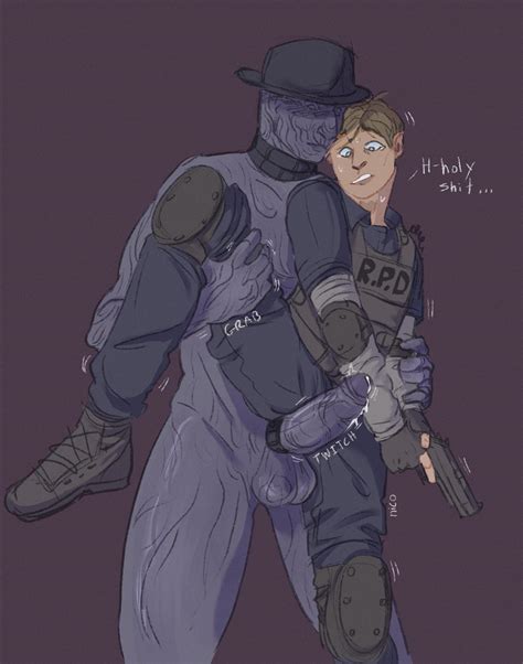 A Big First Assignment Leon Kennedy Mr X Oc R Rule Gay