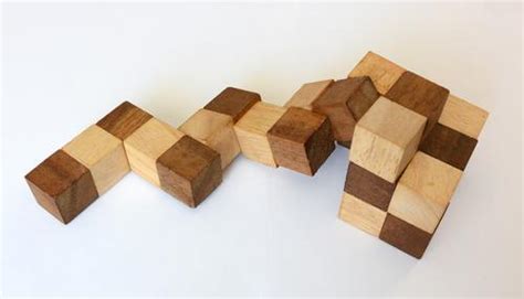 Building A Snake Cube Puzzle