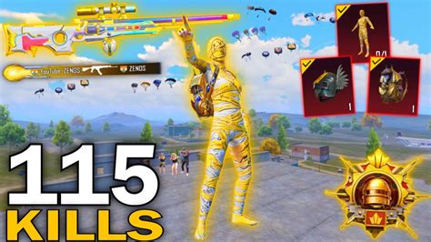 Omg 😨115 Kills In 44 Minute 🥵solo Vs Squad Mummy Set🥱samsung A7 A8 J2