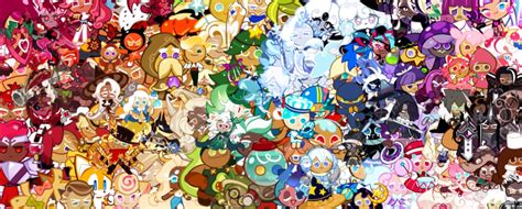 Made A Cookie Run Rainbow With All Cookies In Crk No Eventnpc Cookies Rcookierunkingdoms