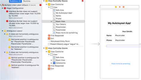 Swift Uistackview And Multiline Labels Stack Overflow