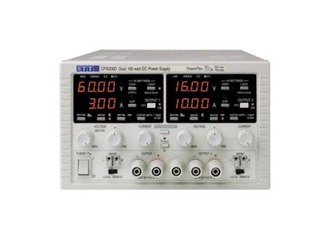 Aim Tti Cpx200d Bench Power Supply