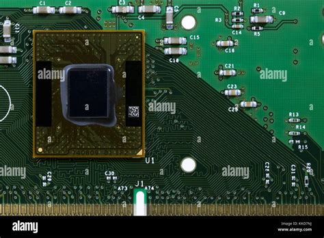 Pathways On A Circuit Stock Photo Alamy