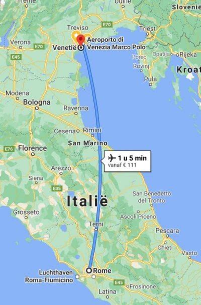 Rome To Venice Flight Tickets The Fastest Route You Would Say