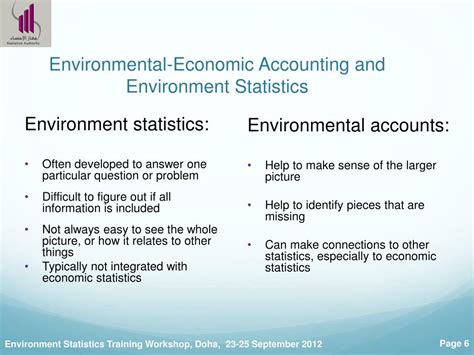 PPT The System Of Environmental Economic Accounting PowerPoint Presentation ID