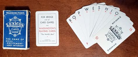 The Wonders Of The Lexicon Card Game