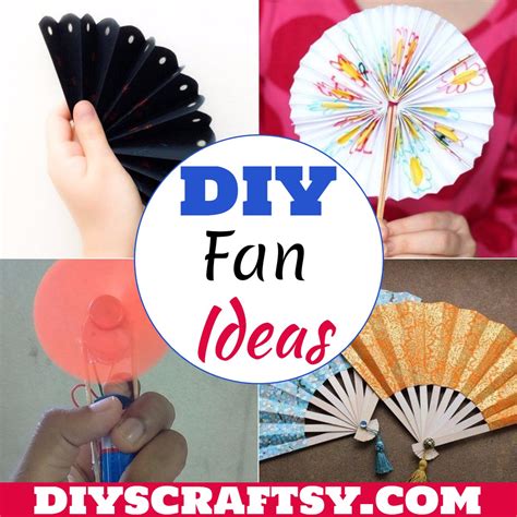20 Easy Diy Fan Ideas For Summer Diyscraftsy