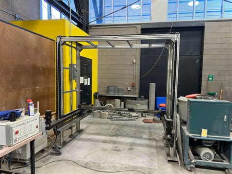 3d Concrete Printing Center For Carbon Efficient And Advanced Manufacturing Of Materials And