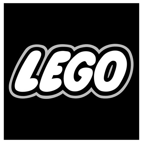 Lego Logo Black And White 3 Brands Logos