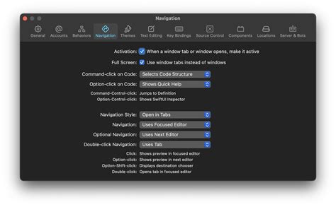 Xcode 12 Tabs · Michael Brown