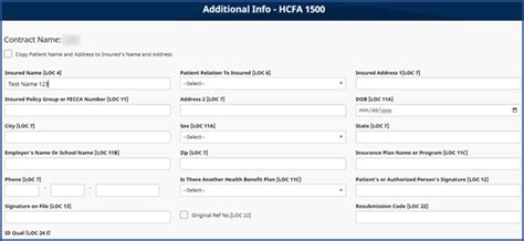 Hcfa 1500 And Ub 04 Invoices