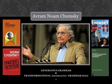 Ppt Generative Grammar And Transformational Generative Grammar Tgg Powerpoint