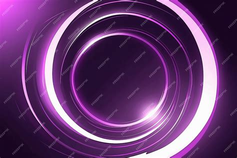 Premium Ai Image Light Ring Motion Background Elegant Violet Light Widescreen Vector Illustration