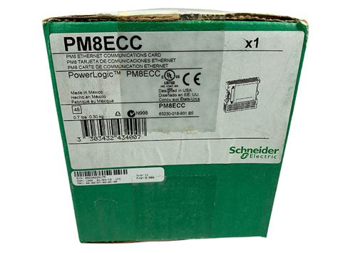 Módulo De Comunicação Ethernet Porta Utp 10 100basetx Pm8ecc Queima Estoque Elétrica