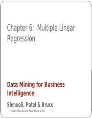 Predictive Modeling With Multiple Linear Regression Course Hero