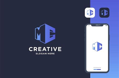 premium vector letter m c logo design inspiration