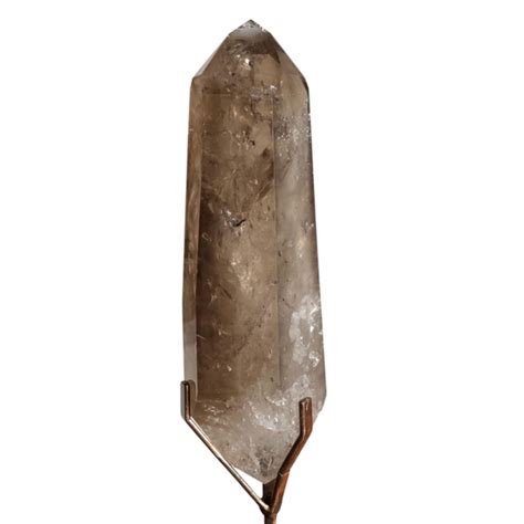 Smoky Quartz Crystal Cathedral On Stand For Sale At 1stdibs Cathedral