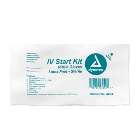 Iv Start Kit Sterile Medical Spa Supply