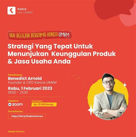 Webinar UKM Strategi Yang Tepat Untuk Menunjukkan Keunggulan Produk Dan Jasa Usaha Anda AtmaGo