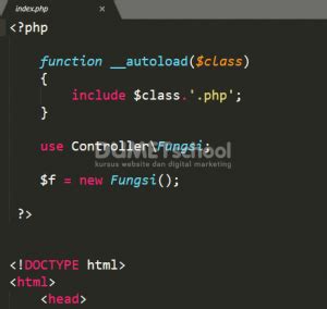 Membuat Aplikasi Hitung Kata Dengan PHP Metode OOP Kursus Website Terbaik