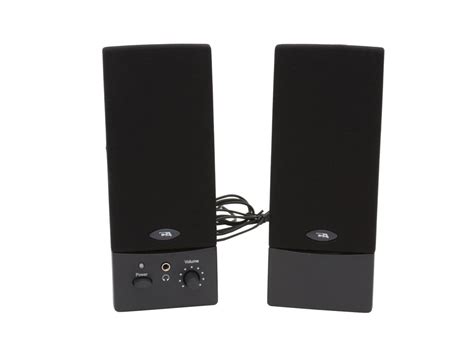 Cyber Acoustics Cyber Acoustics CA2016 2 Piece USB Powered Computer Speaker System Black CA