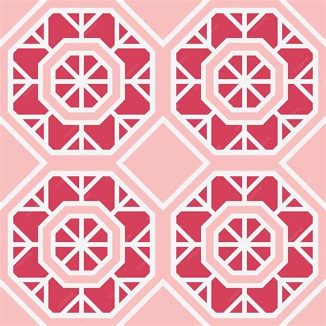Premium Vector Seamless Texture With Arabic Geometric Ornament Vector Mosaic Pattern