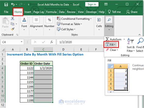 Excel Add Months To Date 4 Easiest Examples Exceldemy