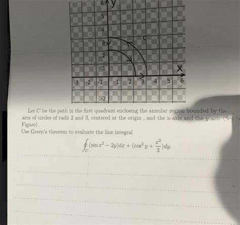 solved let c be the path in the first quadrant enclosing the