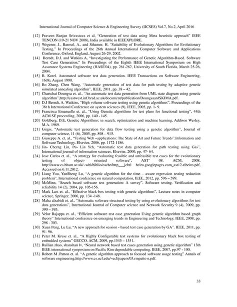 Software Testing Using Genetic Algorithms Pdf