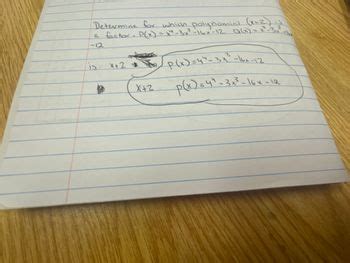 Answered Determine for which polynomial x is a factor P x x x²³ x² Q x