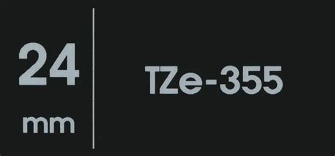 Tze 355（24mm） ラミネートテープ｜ブラザーダイレクトクラブ【公式通販】