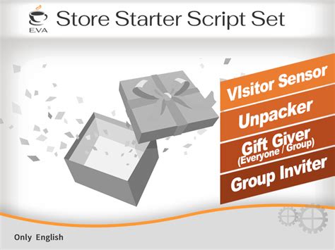 second life marketplace e va store starter script set