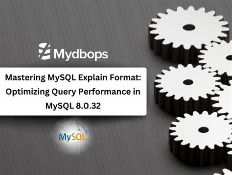 How To Persist A Mysql Explain Format Karthik P R Posted On The