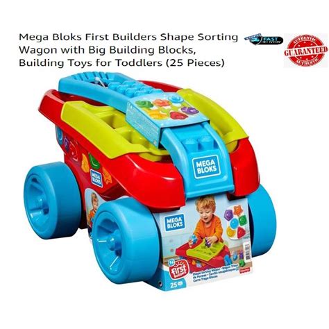 Mega Bloks Shape Sorting Wagon Shopee Malaysia
