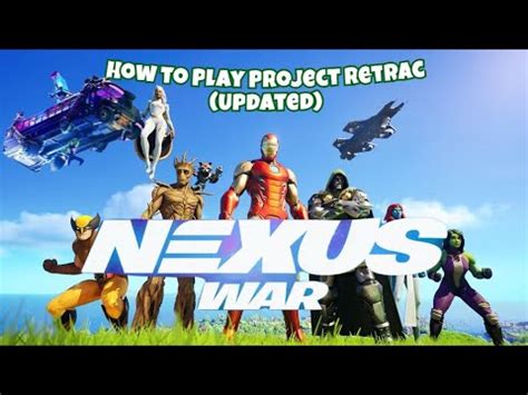 How To Play Chapter Season Using Project Retrac Updated YouTube