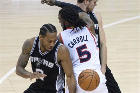 Kawhi Leonard Leads Ragged San Antonio Spurs Past Atlanta Hawks