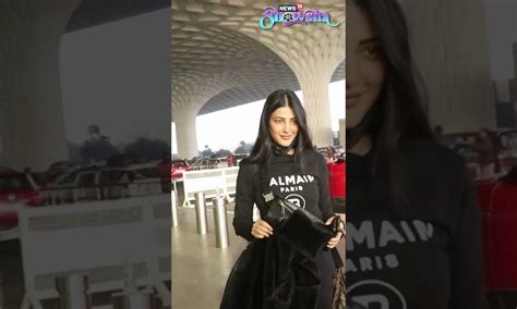 Shruti Hassan Spotted Wearing An All Black Ensemble News18