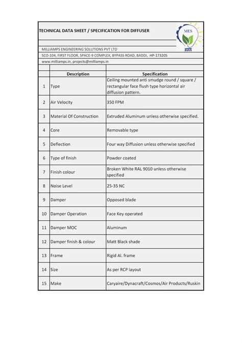 Aluminium Powder Coated Ceiling Diffuser Grill Damper For Commercial Shape Square At ₹ 800