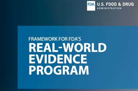 Framework For Fdas Real World Evidence Program