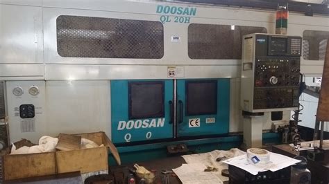 Cnc Lathe Doosan Ql 20 H Gmv Macchine Utensili